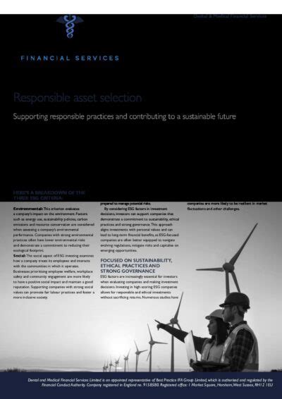 Responsible Asset Selection Dental And Medical
