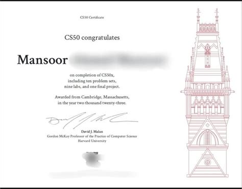 Has Anyone Landed A Job With Just A Cs50 Certificate Rcs50