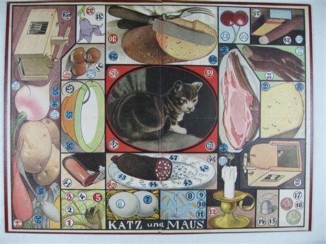 Würfelspiel Katz Und Maus De Meggendorfer Lothar 1910 Manuscrito