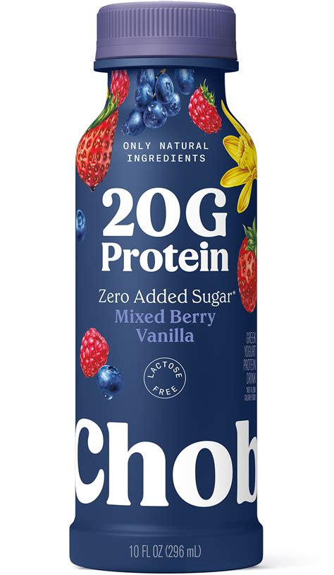 Is Chobani Mixed Berry Vanilla Greek Yogurt Shake Low Fodmap Fig App