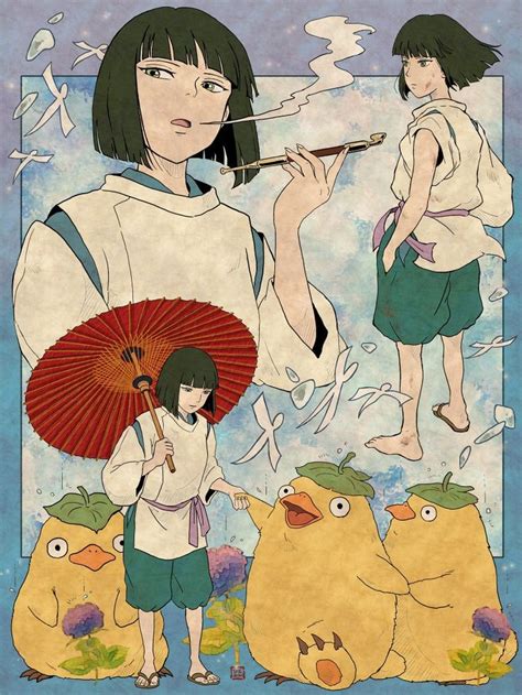 Pin By Kazuu On Haku Studio Ghibli Art Studio Ghibli Fanart Studio