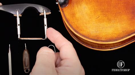 How To Adjust A Violin Or Viola Chinrest Video Tutorial
