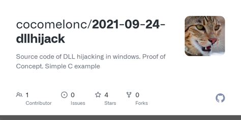 Github Cocomelonc Dllhijack Source Code Of Dll Hijacking In Windows Proof Of