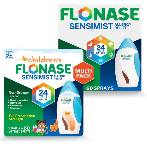 Flonase Sensimist Allergy Relief Nasal Spray For Adults