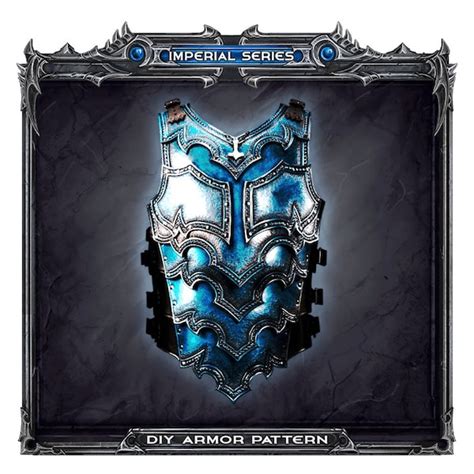 Larp Chest Armor Pattern Etsy