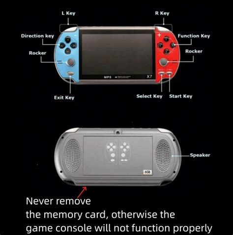X7 Handheld Game Console Retro Game Handheld