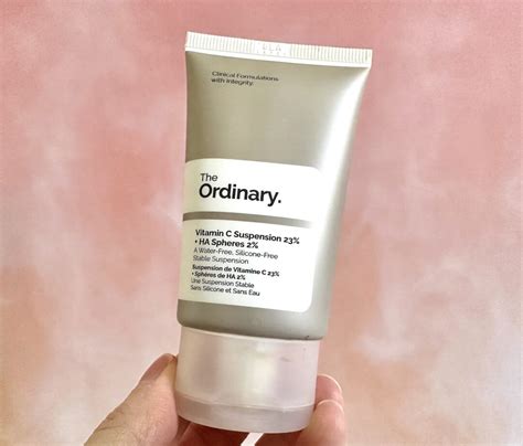The Ordinary Vitamin C Suspension 30 In Silicone Review A Beauty Edit