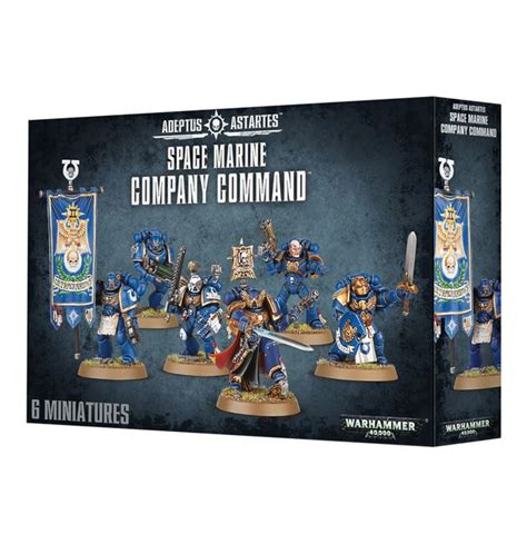 Space Marine Company Command Warhammer 40k Citadel 40000 Games Workshop