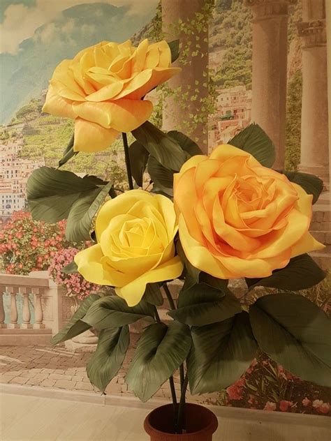Большие цветы: 3 желтые розы | Flowers, Rose, Plants