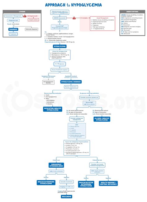 Hypoglycemia Flowchart