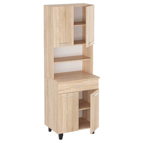 Шафа буфет Дуб сонома Компаніт 64х50х185 1 см продаж ціна у Києві Шафи і додаткові елементи