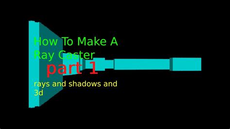 how to make a ray caster in scratch part 1 rendering 3d worlds and