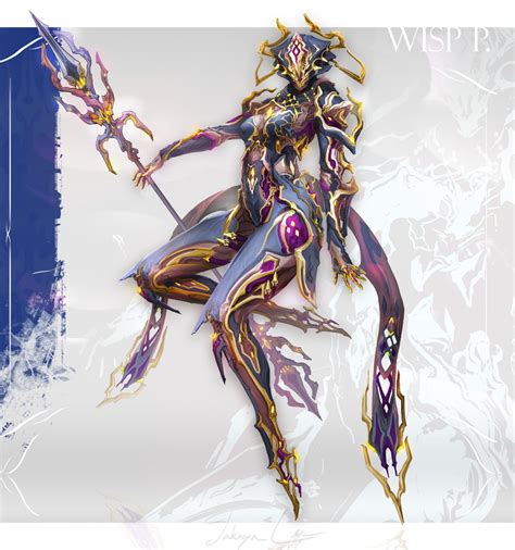 Artstation Wisp P Design Fan Art Warframe Art Game Character Design Concept Art Characters