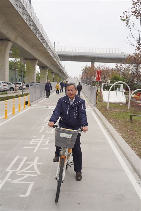 打造綠空廊道最後一哩路 中市潭子自行車跨橋完工開放騎乘 火報