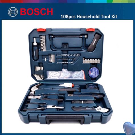 Bosch 108 In 1 Multifunction Household Tool Kit 108pcs Lazada Ph