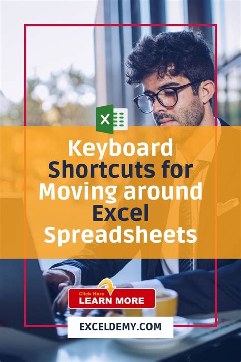 Keyboard Shortcuts For Moving Around Excel Spreadsheets Excel