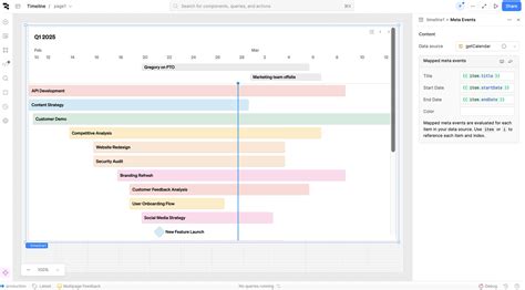 Getting Started With The Timeline Component Retool Docs