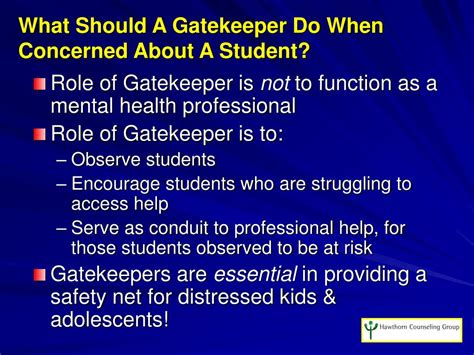 Ppt School Based Gatekeeper Training To Prevent Adolescent Suicide Powerpoint Presentation