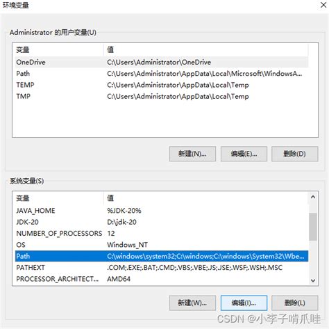 jdk20下载 安装 环境配置入门教程 非常详细 ，从零基础入门到精通，看完这一篇就够了（附安装包） jdk 20 csdn博客