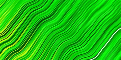 Light Green Yellow Vector Pattern With Curved Lines 5870015 Vector Art At Vecteezy