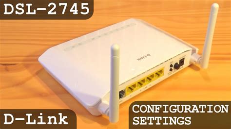 D Link N Modem Router Wi Fi N B G ADSL DSL Unboxing Setup Configuration YouTube