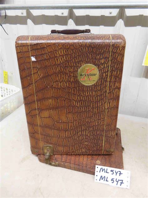 Sewing Box Contents Empty Keystone Sewing Machine Box Mcsherry Auction Service Ltd