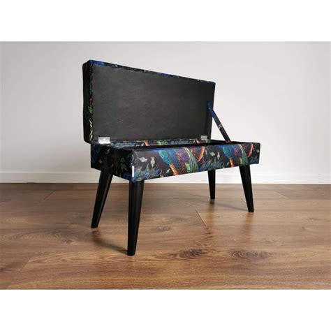 Lovare Bench With Storage Patterned Bench Hall Bench