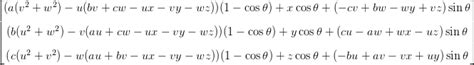 3d Circular Rotation Around An Arbitrary Axis Stack Overflow