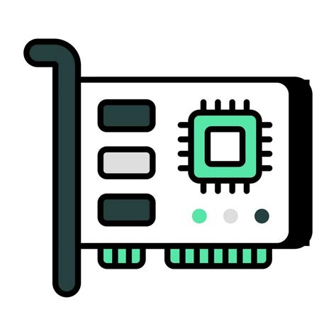Modern Design Icon Of Network Interface Card 23547027 Vector Art At Vecteezy