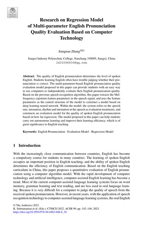 Pdf Research On Regression Model Of Multi Parameter English