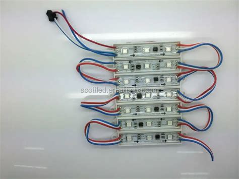 Smart Pixel Rgb Led Rectangle Module 12v 2811 6 Spacing Buy Pixel Rgb Led Module Smart