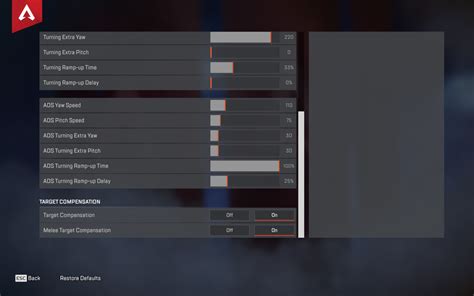 The Ultimate Controller Settings Guide For Apex Legends Proguides