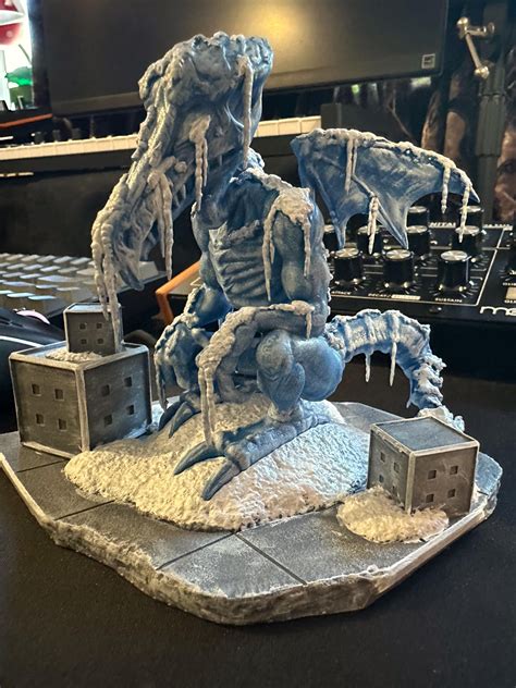 Frozen Ridley Metroid Fusion Rmetroid