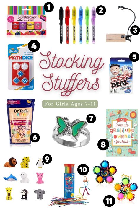 Stocking Stuffers For Girls Ages 7 11 A Healthy Slice Of Life