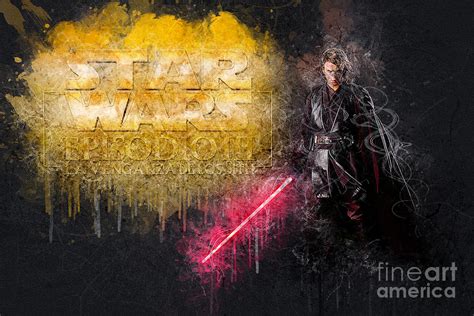No2242 Star Wars Episode Iii Revenge Of The Sith Watercolor Movie