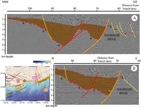 structure of the eastern sanak basin a usgs line 217 prestack depth
