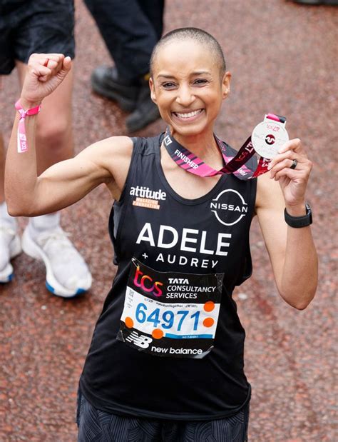 Adele Roberts Takes Marathon Medal To Cancer Scan A Day After Setting