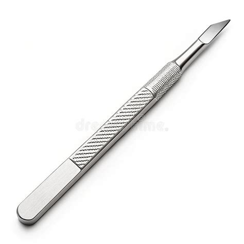 Scalpel Handle With Blade On White Background Stock Illustration Illustration Of Healthcare