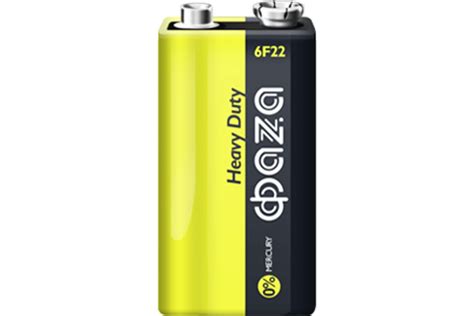 Солевой элемент питания ФАZА "крона" 6F22 9В Heavy Duty Shrink-1 ...