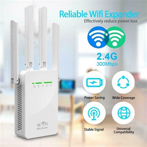 Bowoshen Mbps Dual Brand Wifi Range Extender Internet Booster Wireless Signal Repeater Us