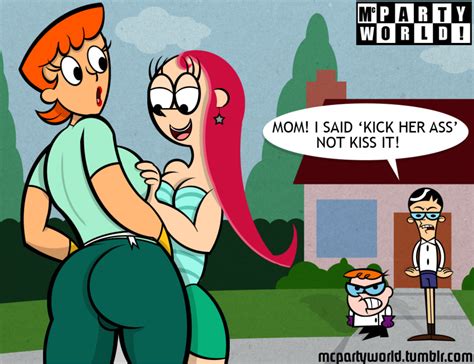 Rule 34 2milfs Ass Breasts Cartoon Network Dexter Dexters Laboratory