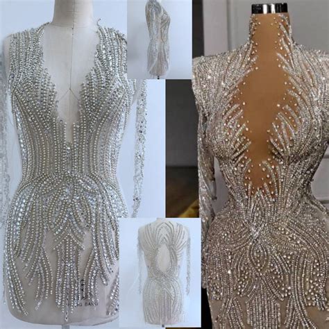 Rhinestone Dress Etsy