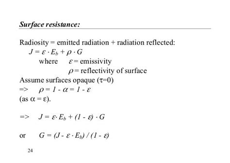 Radiation Heat Transfer