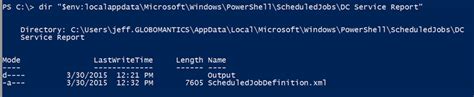 optimizing powershell scheduled jobs