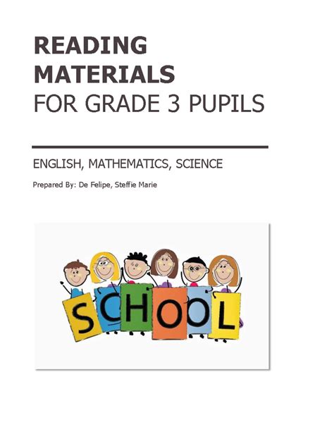 Nstp Reading Materials Reading Materials For Grade 3 Pupils English