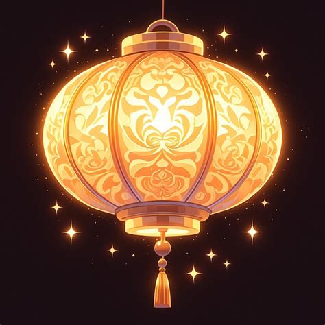 Malaysian Lantern Patterns With Warm Glow Vectors And Illustrations For