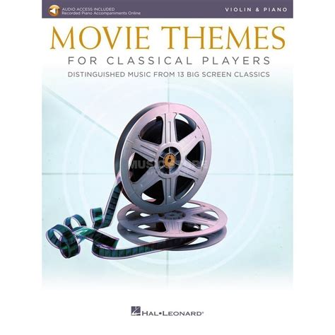 Hal Leonard Movie Themes For Classical Players Violin And Piano België