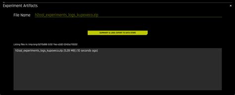 exporting artifacts — using driverless ai 2 2 1 documentation