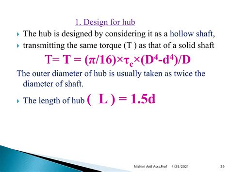 Design Of Shaft Couplings Pptx
