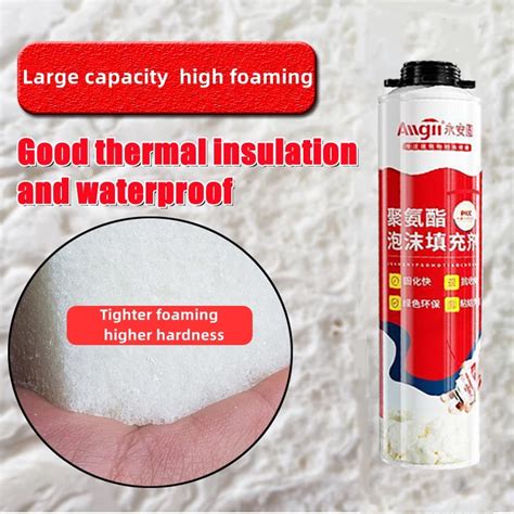 Polyurethane Pu Foam Spray 750ml900g Foam Spray Sealant Waterproof